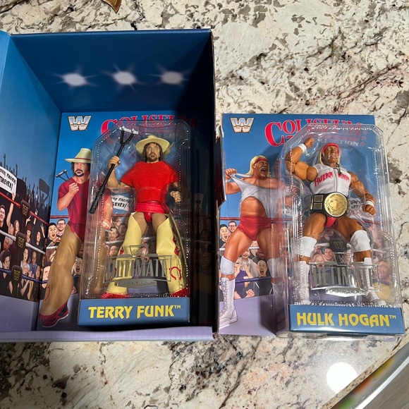 Toys | New Wwe Coliseum Collection Hulk Hogan Terry Funk Ultimate ...